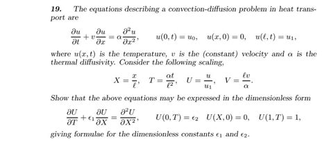 [solved] 19 The Equations Describing A Convection Solutioninn