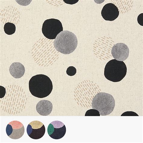 코카 르부케 도트 린넨캔버스 프린트원단 Yga66000 1 퀼트의시작은 엔조이퀼트와 함께