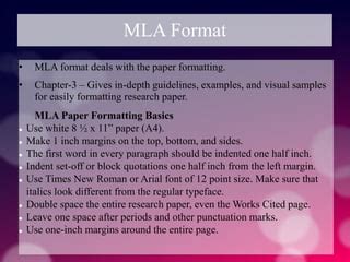 MLA Style Manual PPT For ISPELLs 1 Pdf