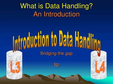 Ppt What Is Data Handling An Introduction Powerpoint Presentation Free Download Id 2035127
