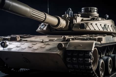 Premium Ai Image Close Up Military Tank Army Or Military Tanks Ai