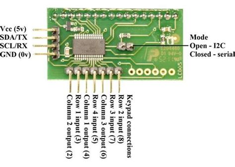 Lcd Display Pinout