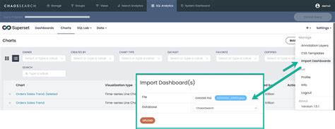 Exporting And Importing Within Superset