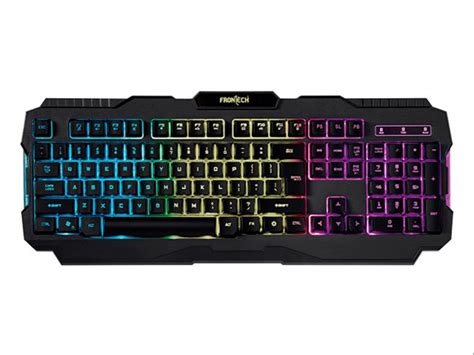 Black Frontech KB Wired USB Gaming Keyboard Size Regular At Piece In Secunderabad