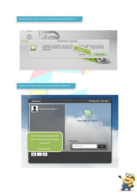 tutorial instalasi linux mint pdf