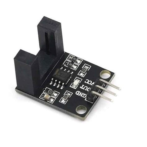 Correlation Photoelectric Infrared Count Slot Sensor Module 15 Mm
