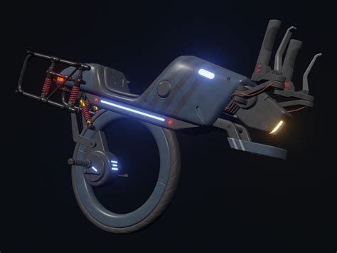 Artstation Fanart Ds2 Single Wheel Bike