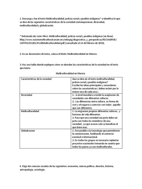 Multiculturalidad Justicia Social Y Pueblos Indigenas Pdf