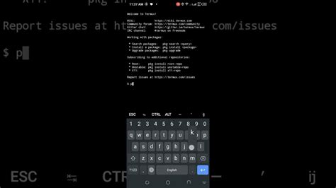 Update And Upgrade Termux Packages Android Hacking With Termux Youtube