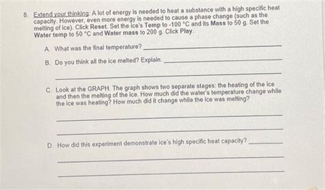 3 experiment use the gizmo to determine the final