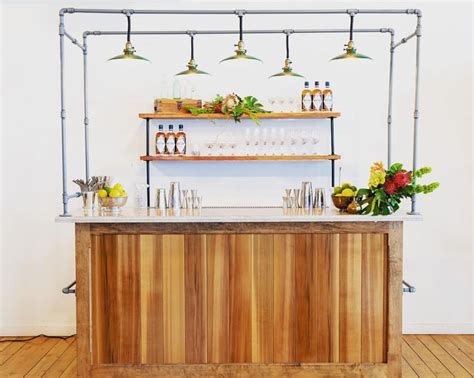 Rustic Wooden Bar For Intimate And Grand Events