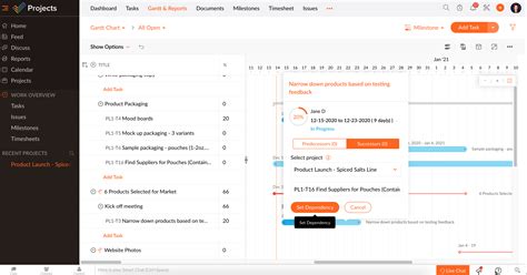 Zoho Projects Review PCMag