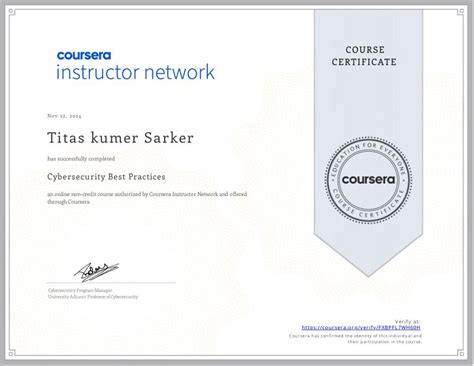 Titas Sarker On Linkedin Cybersecurity Certified Newskills