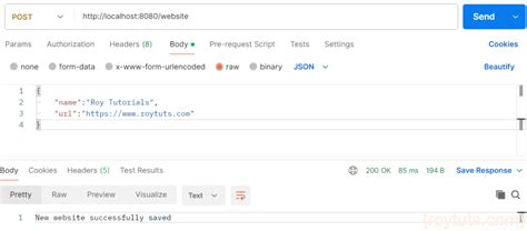 Spring Boot Data Jpa Crud Example Roy Tutorials