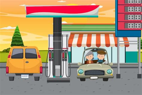 Page 2 Gas Station Comic Images Free Download On Freepik