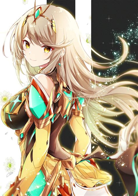 Mythra And Mythra Xenoblade Chronicles And 2 More Drawn By Ui Frara