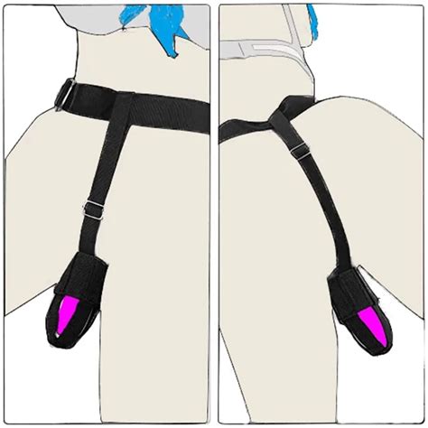 Adjustable Waist Wearable Design Constrained Forced Strap For Dildo Sex