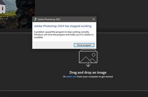 Photoshop Keep Crashing Adobe Product Community 14432120