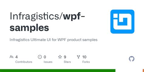 GitHub Infragistics Wpf Samples Infragistics Ultimate UI For WPF Product Samples