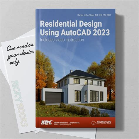 residential design using autocad 2023 16th edition daniel john stine