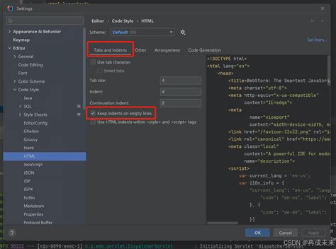 Idea的settings常用设置（格式化html、代码提示忽略大小写）idea 格式化html Csdn博客