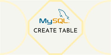 MySQL CREATE TABLE How To Create A Table In MySQL MySQLCode