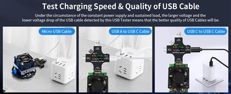 Usb C Tester Power Meter 2 In 1 Yereadw Digital Multimeter 3 6 32v 0 8 0a Voltage And Current
