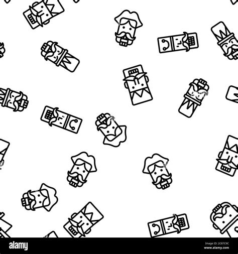 Nutcracker Vector Seamless Pattern Stock Vector Image And Art Alamy