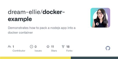 GitHub Dream Ellie Docker Example Demonstrates How To Pack A Nodejs App Into A Docker Container