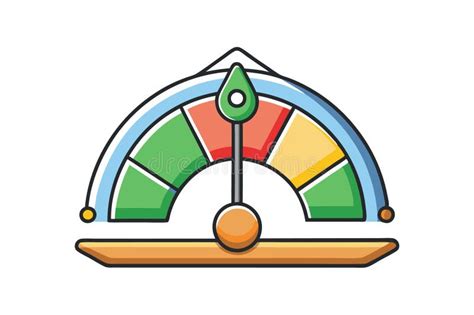 Bright And Dynamic Gauge Icon Combining Green Yellow And Red Segments Perfect For Analysis Bright And Dynamic Gauge Icon Combining Green Yellow And Red Segments Perfect For Analysis