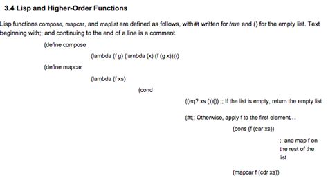 34 Lisp And Higher Order Functions Lisp Functions