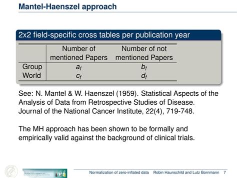 Normalization Of Zero Inflated Data Ppt