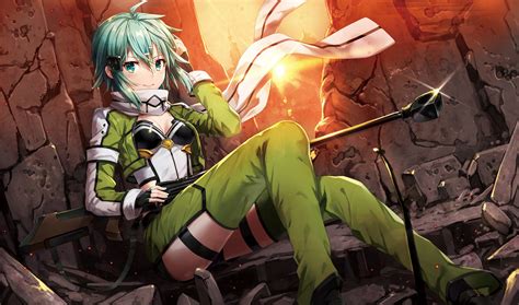 Sword Art Online Sinon Wallpaper Images