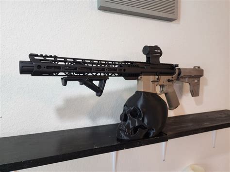 Ar15 Skull Display Stand Etsy