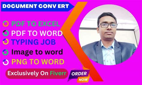 Do Excel Data Entry Pdf To Excel Pdf To Word File Conversion Email Collection By Sajal Fiverr