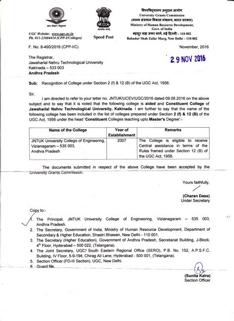 UGC 2 F 12 B JNTU GV