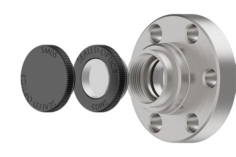 Calcium Fluoride Uhv Viewport 157nm Vuv Grade 0 40 View 1 33cf 304ss — Sealed Optics