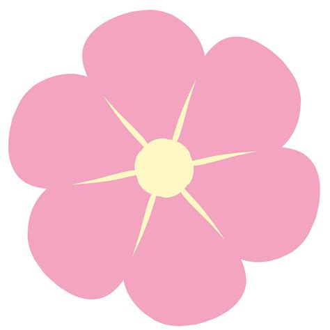 Cute Flower Shape 41436787 Png