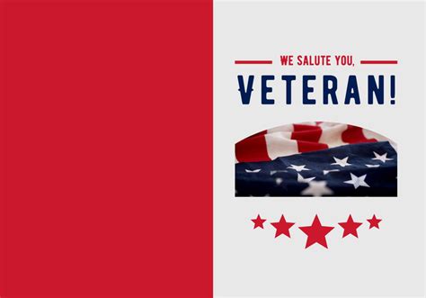 Free Printable Veterans Day Folded Cards Templates Canva
