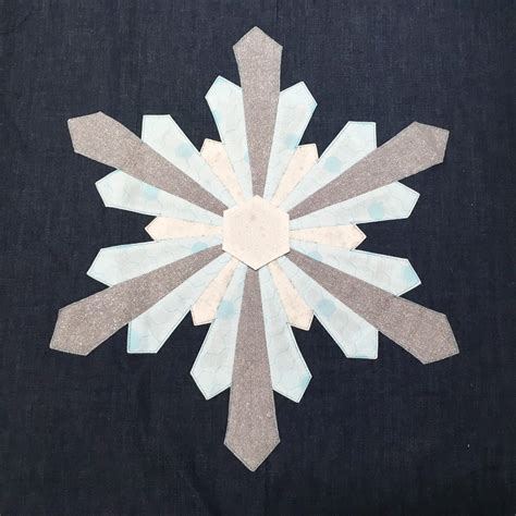 Snowflake Dresden Pattern And Ruler Kit