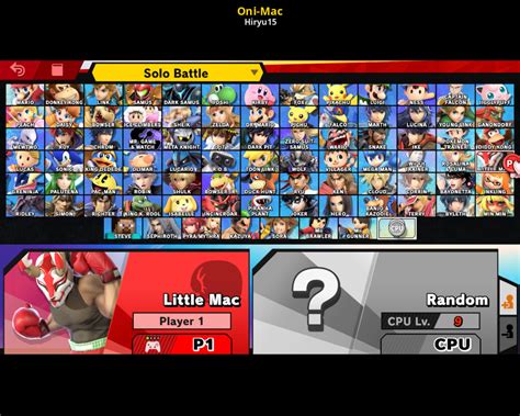 Oni Mac Mod For Super Smash Bros Ultimate Ssbu Mods