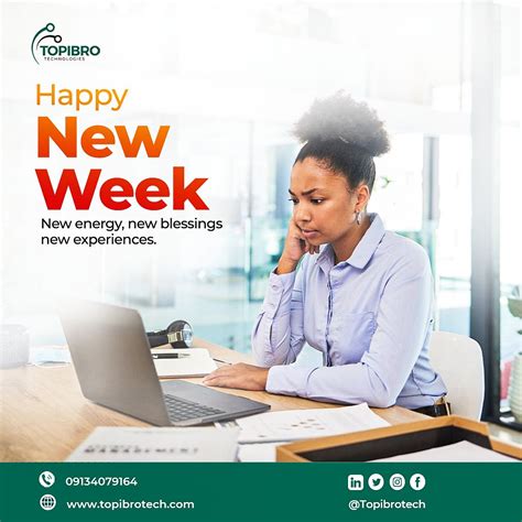 how to script a successful week with topibrotech topibro technologies