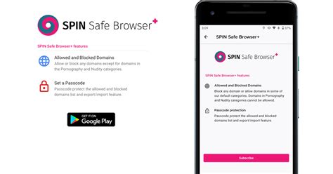 Spin Safe Browser Spin Coming Soon For Android