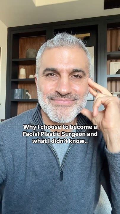 Why Dr Karam Became A Facial Plastic Surgeon Youtube