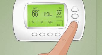 Ways To Set A Thermostat WikiHow