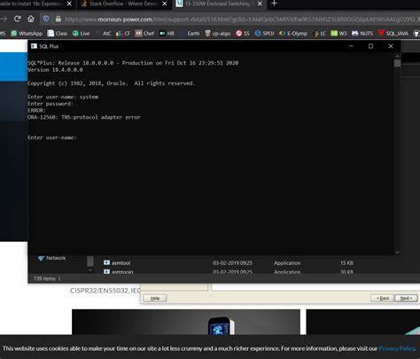 Database All The Services Of Oracle 18c Arent Installing Couldnt