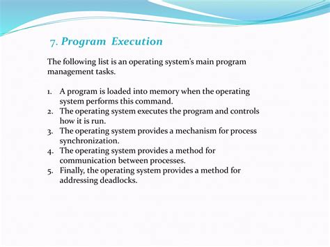 Ppt Of Features Of Operating Systempptx