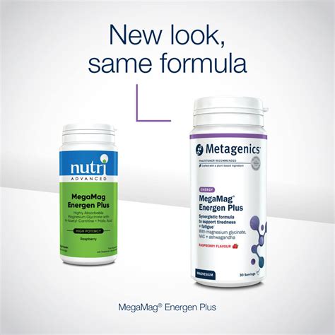 Megamag® Energen Plus Magnesium Powder Formulas Metagenics Uk