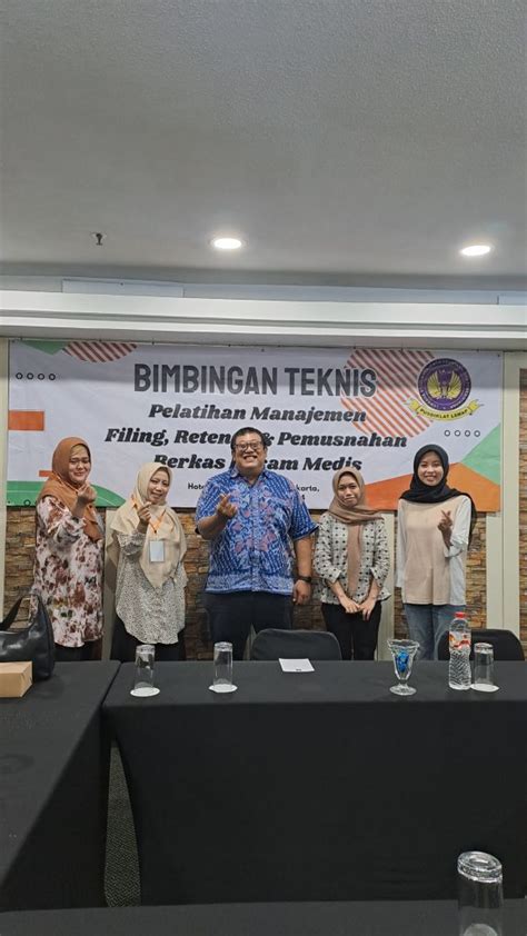 Info Bimtek Manajemen Arsip Rekam Medis Rumah Sakit 2024 2025 Pusdiklat Lsmap