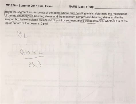Solved PROBLEM Points Given Consider The Beam ABC Chegg